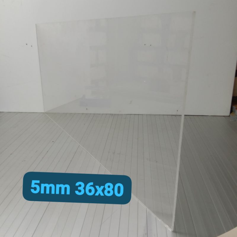 Jual acrylic 5mm harga 3mm bening 1x pakai | Shopee Indonesia