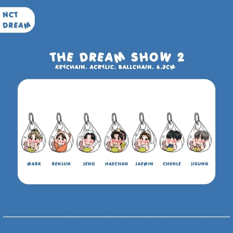 Jual [READY STOCK] NCT DREAM: KEYCHAIN THE DREAM SHOW 2 BY JIPARTSY ...