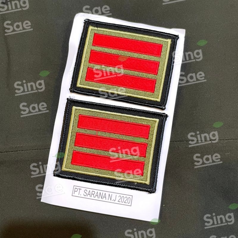 Jual PANGKAT PDL MATRA JATAH TNI TERBARU SERMA SERKA SERTU SERDA PRAKA ...