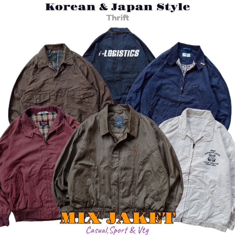 Jual JAKET VINTAGE / JAKET WINDBREAKER / JAKET COLORBLOCK | Shopee ...