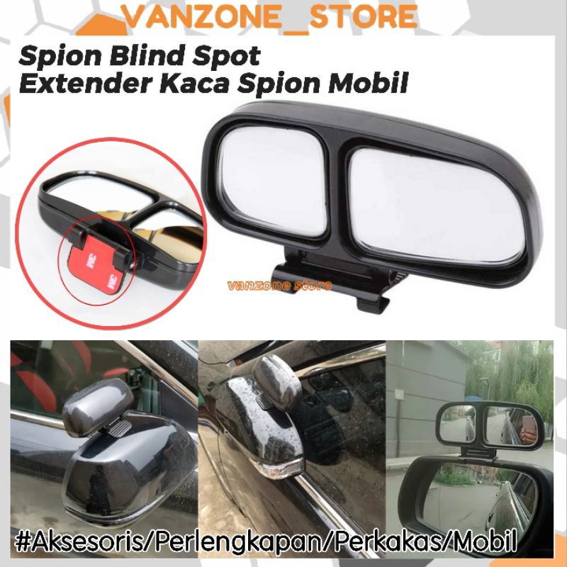 Jual Kaca Spion Mobil Cembung Titik Buta Blindspot Wide angle View ...