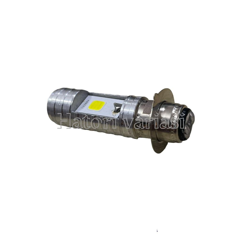 Jual LAMPU AC Dc Lampu LED Utama Depan 2Led Motor Bebek ACDC dan Matic Soket H6 Led 2 Sisi PnP ...