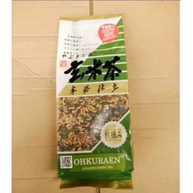 Jual Iyemon Genmaicha 200g Roasted Rice Matcha Iri Green Tea / Ohkuraen ...