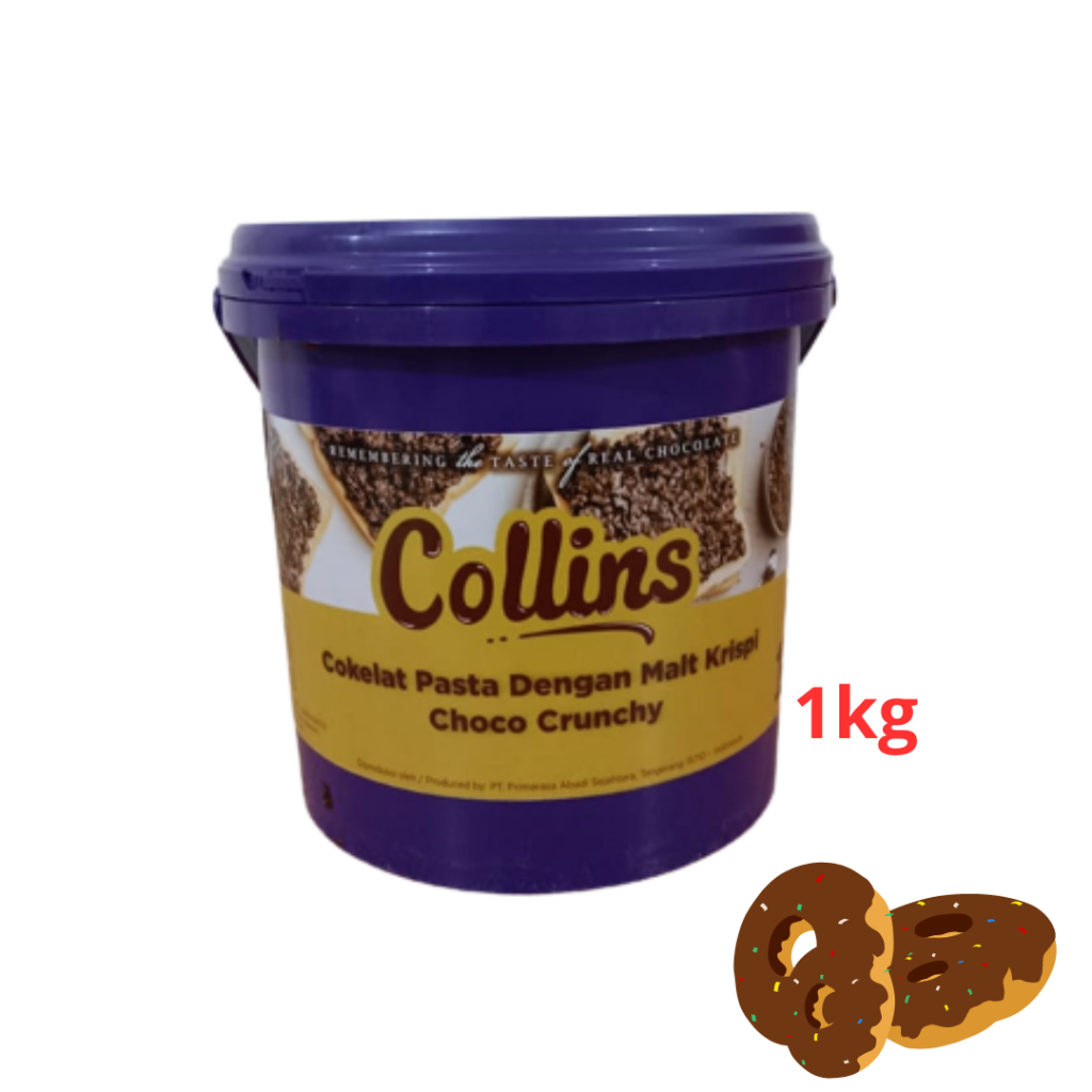 Jual Collins Choco Crunchy 1 kg Cokelat Pasta Selai | Shopee Indonesia
