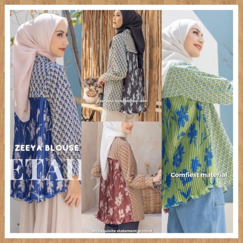 Jual Zeeya Blouse Heavenlights | Shopee Indonesia