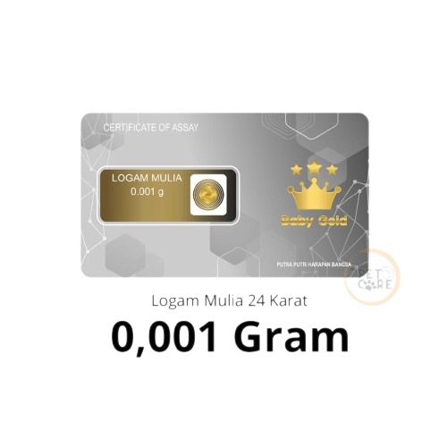 Jual Mini Gold 0,001 Gram Babygold | Shopee Indonesia
