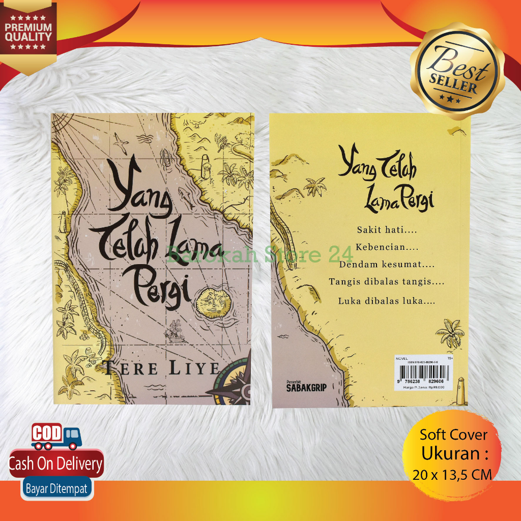 Jual Baru! Buku Novel Yang Telah Lama Pergi - Novel Best Seller ...