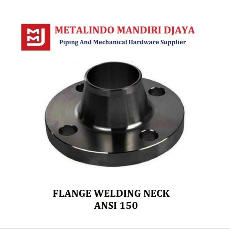 Jual Flange Welding Neck / WN Flange Ansi 150 1 1/4" inch | Shopee ...