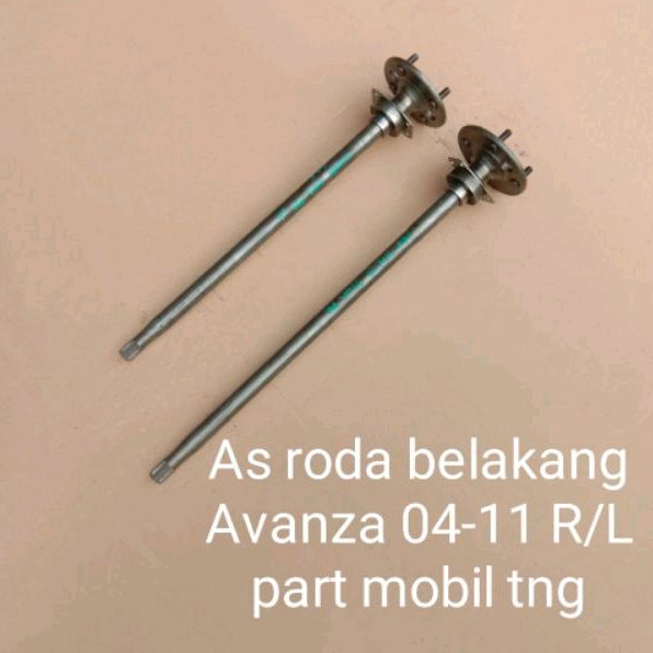 Jual As Roda Tarik Axle Shaft Raar Belakang Toyota Avanza Xenia 2004 ...