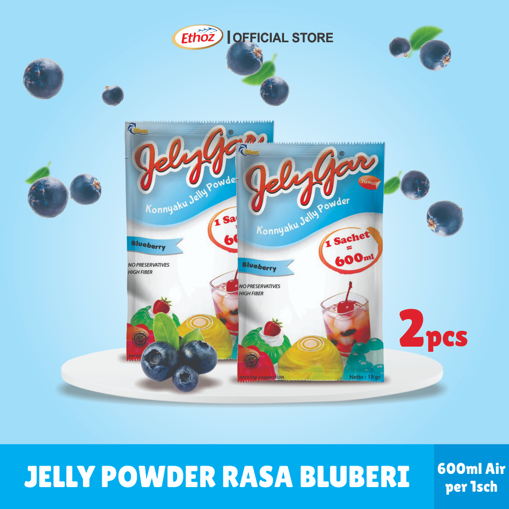 Jual Ethoz Jelygar /Jelly & Agar Bubuk Powder 2 pcs | Shopee Indonesia