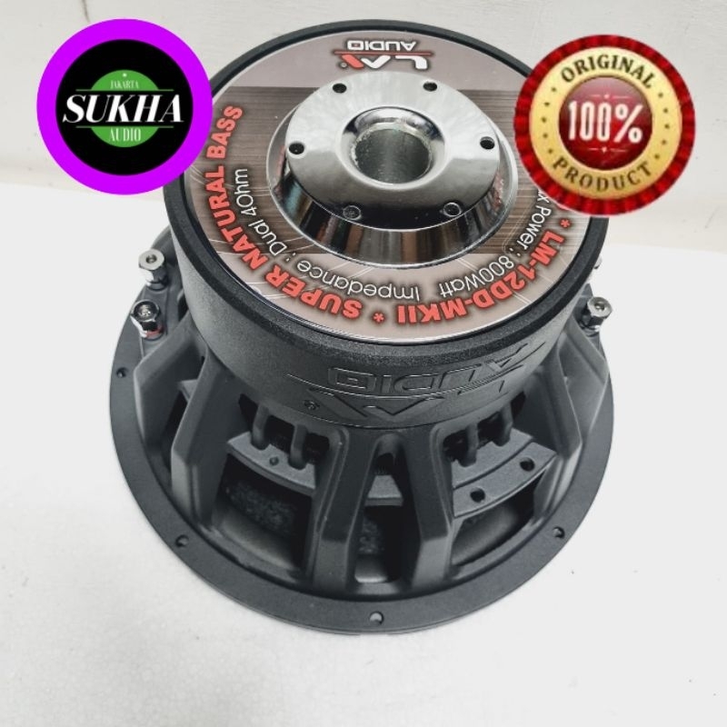 Jual Subwoofer Lm 12DD MKII Double Coil 12 Inchi | Shopee Indonesia