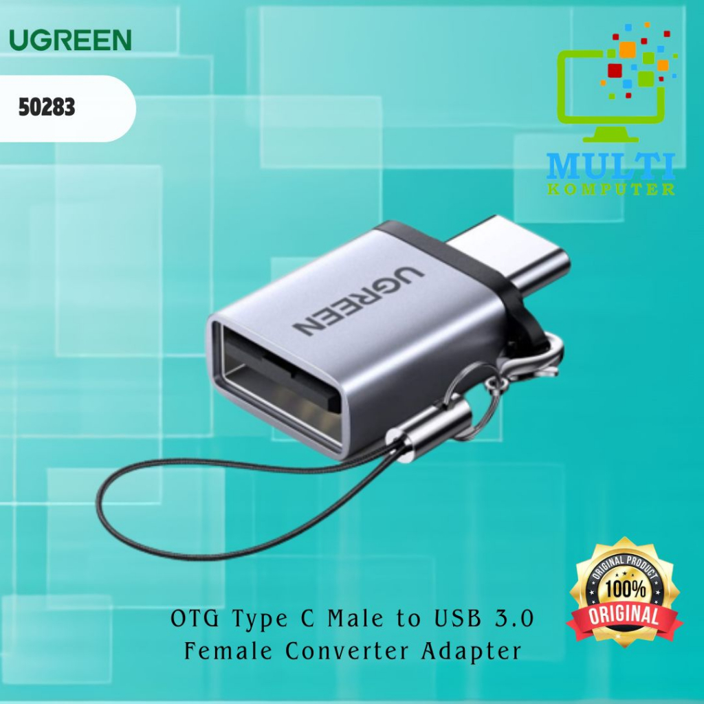 Jual UGREEN 50283 OTG Type C Male to USB 3.0 Female Converter Adapter ...