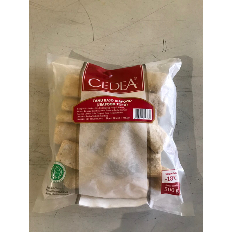 Jual CEDEA TAHU BASO SEAFOOD 500GR | Shopee Indonesia