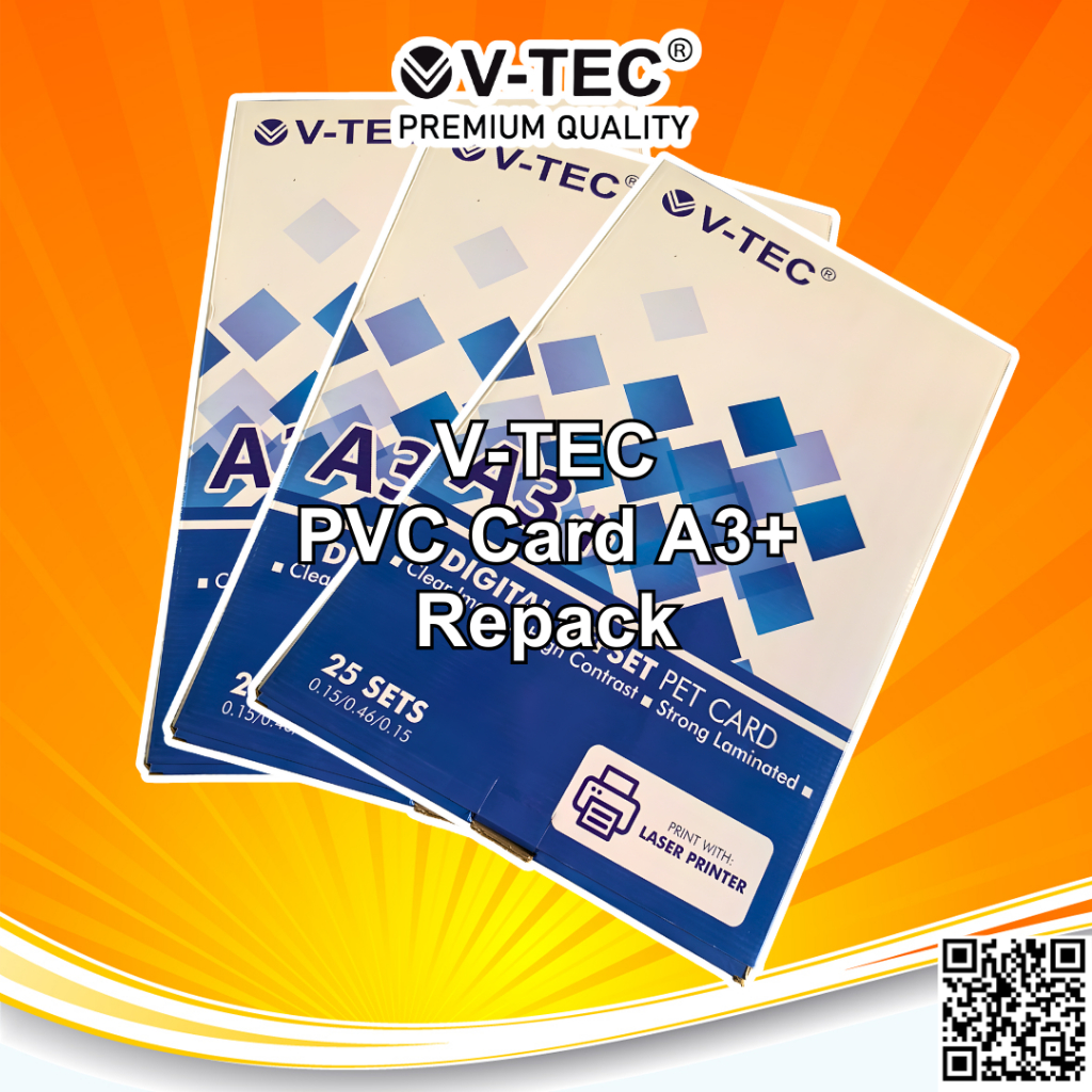 Jual Repack 5 Set - QUANTAC PENTA dan VTEC PVC ID CARD Instant Digital ...