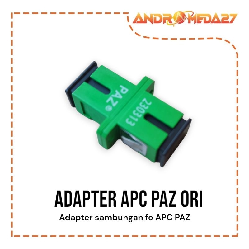 Jual Adapter Fiber Optik Barrel FO APC PAZ | Shopee Indonesia