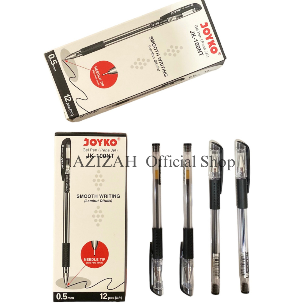 Jual PULPEN GEL JOYKO JK-100NT 1 Pack (12 PCS) | Shopee Indonesia