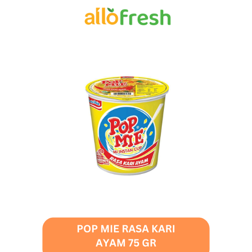 Jual Pop Mie Rasa Kari Ayam 75 GR | Shopee Indonesia