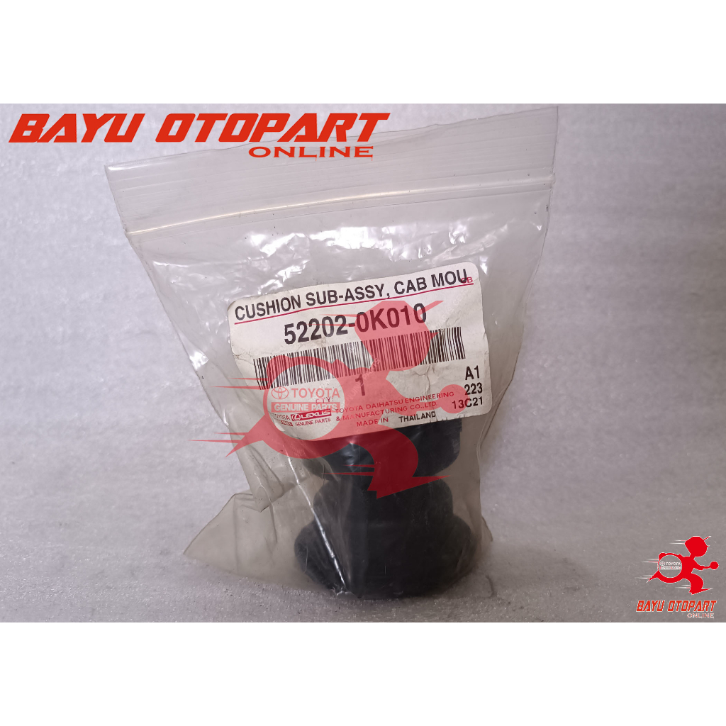 Jual KARET BODY CHASIS NO 1 BAWAH TOYOTA INNOVA,FORTUNER,HILUX 52202 ...