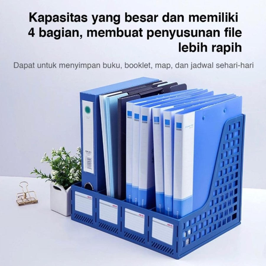 Jual AT EM File Box Foldable Layer Tempat Penyimpanan Dokumen Lipat ...