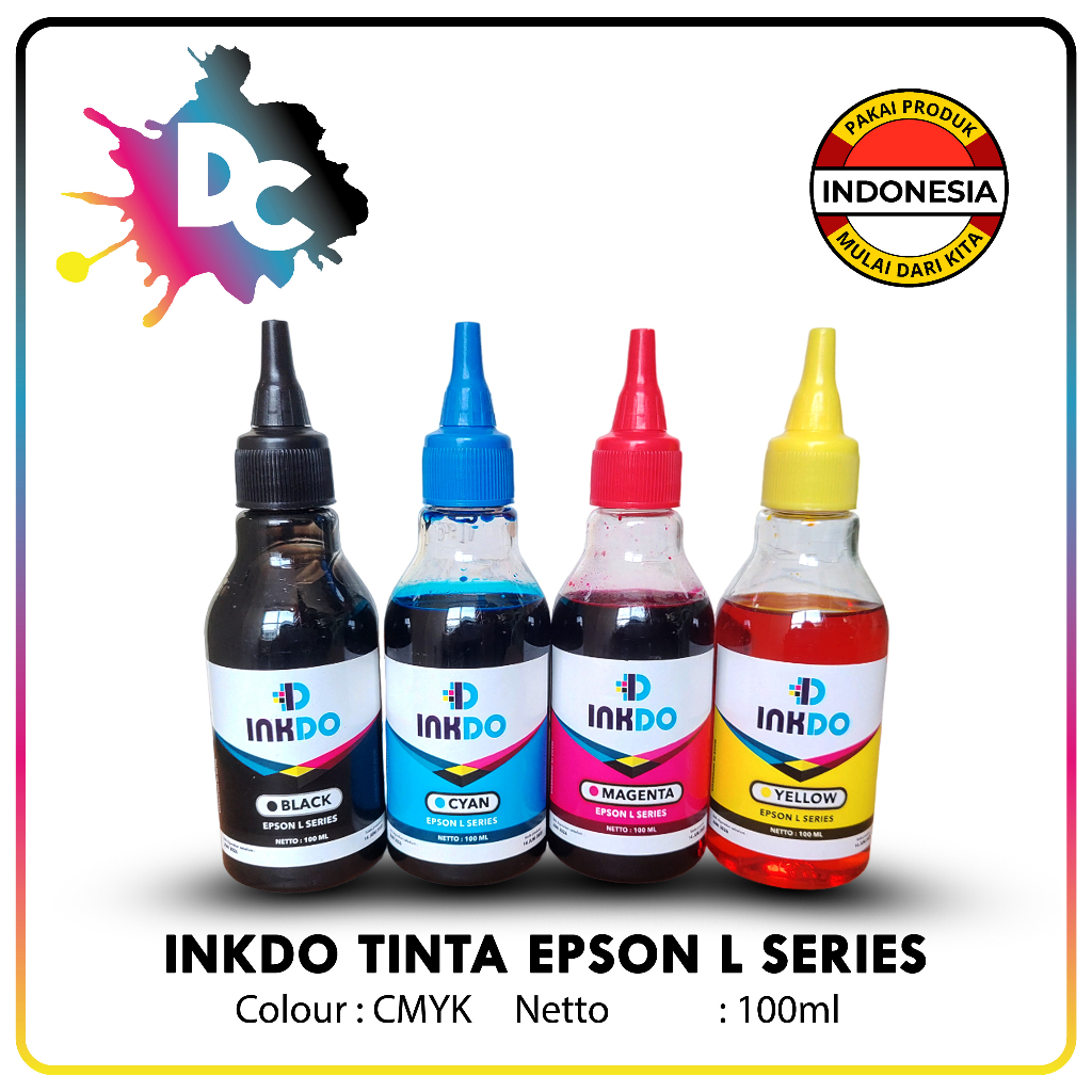 Jual Tinta infus / Tinta Refill L Series L120 L310 L300 L210 L350 L220 ...