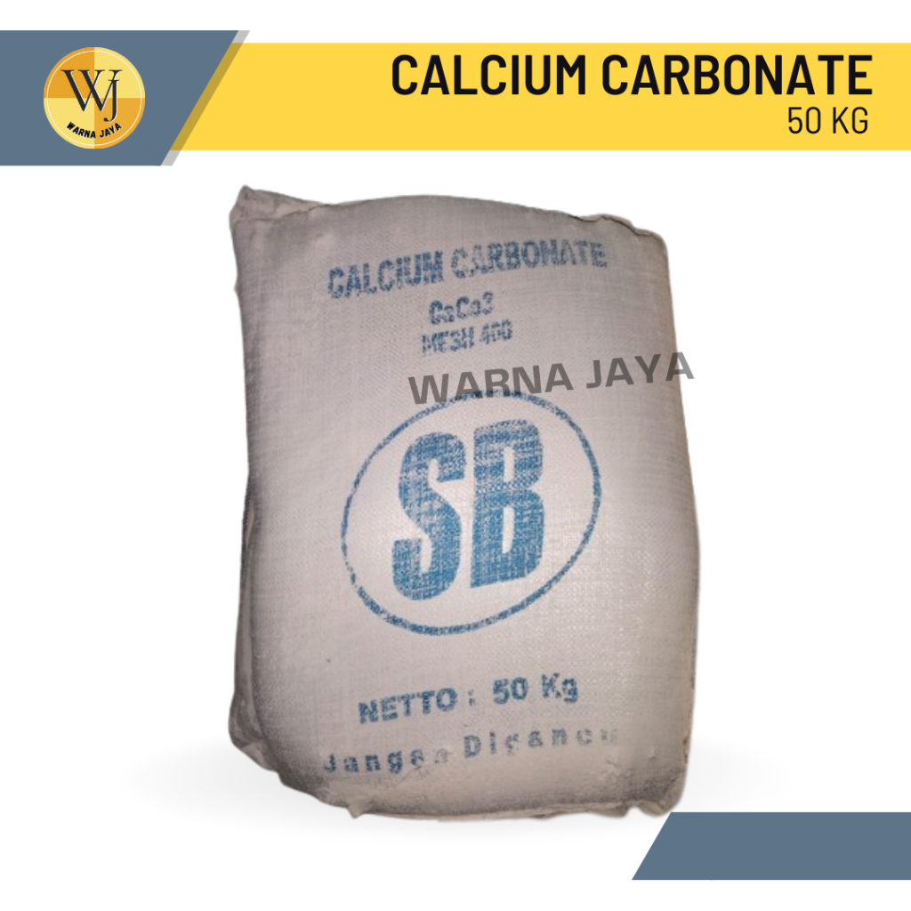 Jual Calcium Carbonate 50 KG / Kalsium Karbonat / CaCO3 50 KG | Shopee ...