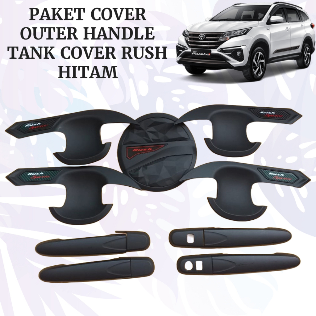 Jual Paket Lengkap Handle Outer Tank Cover Hitam Mobil Avanza Xenia ...