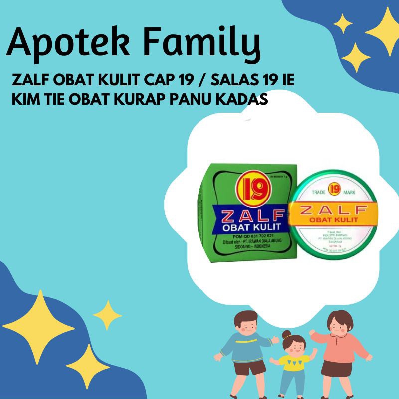 Jual Zalf obat kulit cap 19 / salas 19 ie kim tie obat kurap panu kadas ...