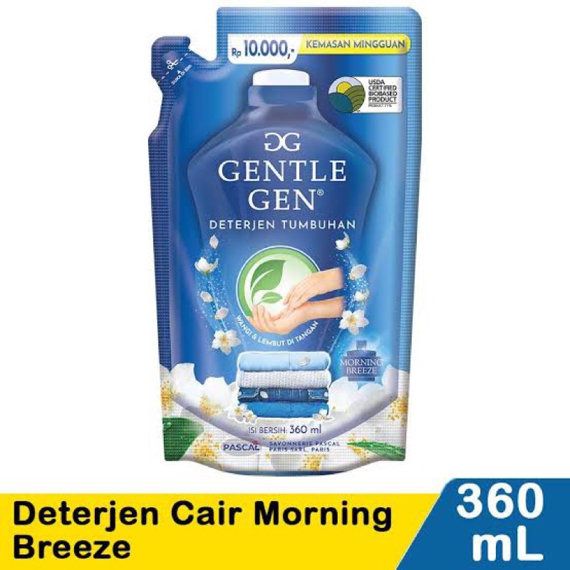 Jual GENTLEGEN DETERGENT LIQUID REFILL (360ml) | Shopee Indonesia