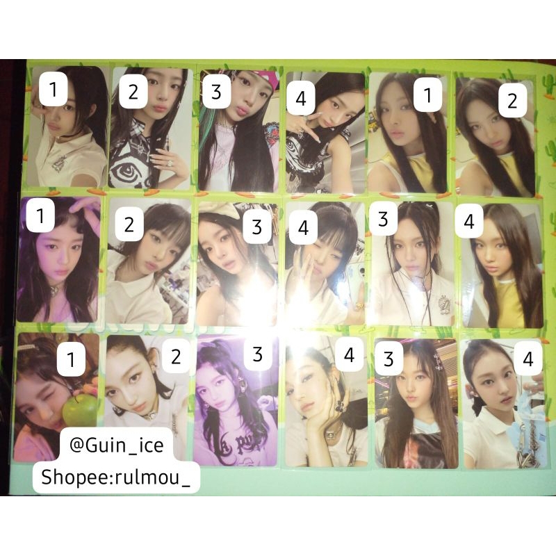 Jual [Ready Indo]Photocard pc Newjeans Get up weverse ver official(baca ...