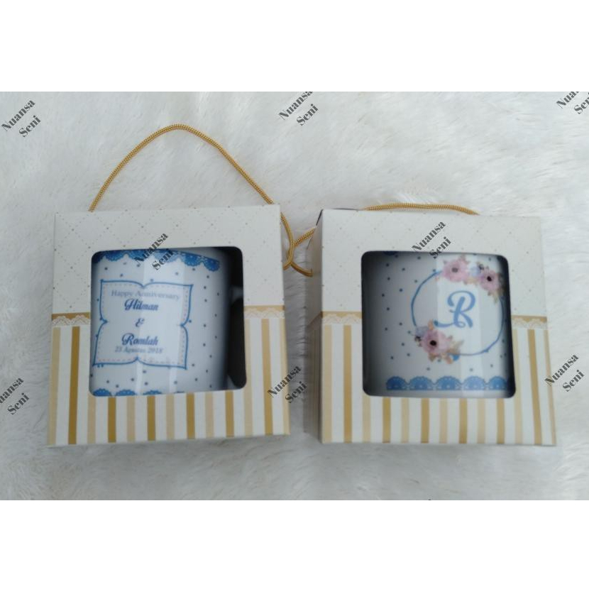 Jual Souvenir Paper Box Mug Standar Packaging Gelas Mug Keramik Kemasan ...