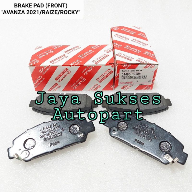 Jual Brake pad kampas rem Toyota Avanza Grand All New 2021 Raize Rocky ...