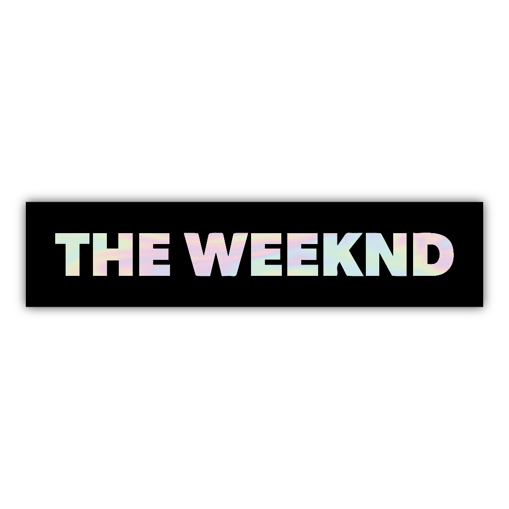 Jual sticker the weeknd, stiker hologram satuan- Z021 | Shopee Indonesia
