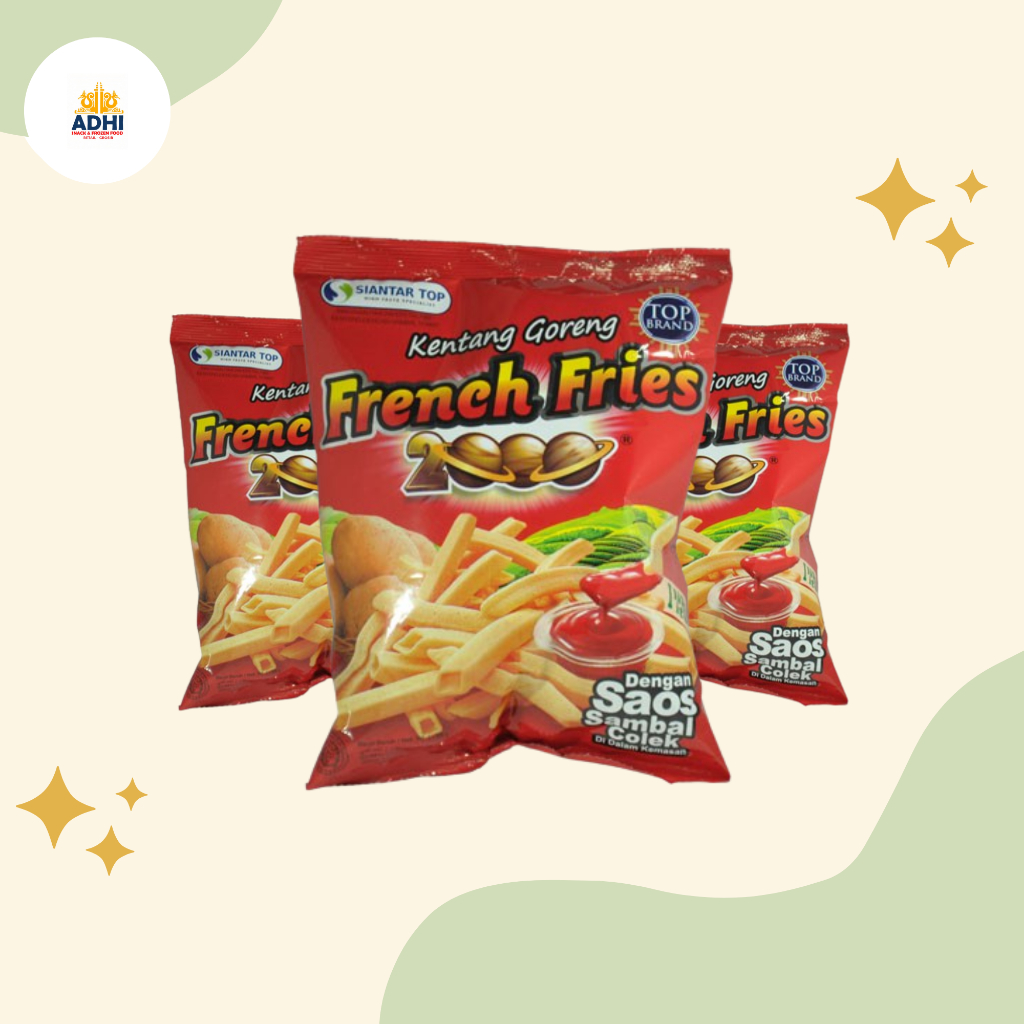 Jual KENTANG FRENCH FRIES 2000 PREM 62GR | Shopee Indonesia