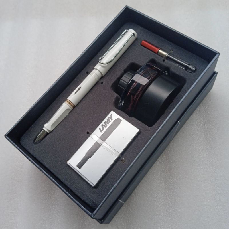 Jual Lamy Fountain Pen Original Pena Lamy Gift Box set | Shopee Indonesia