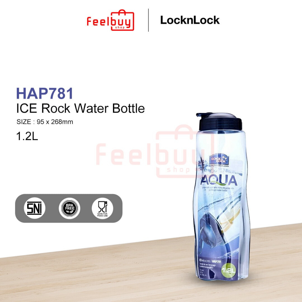 Jual LocknLock HAP781 - ICE Rock Water Bottle 1.2L | Shopee Indonesia