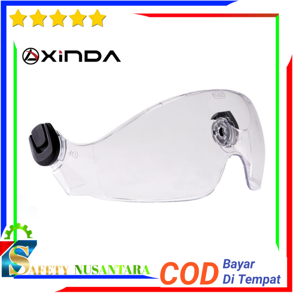 Jual Visor Helm Climbing XINDA / Kaca Helm Safety Panjat | Shopee Indonesia