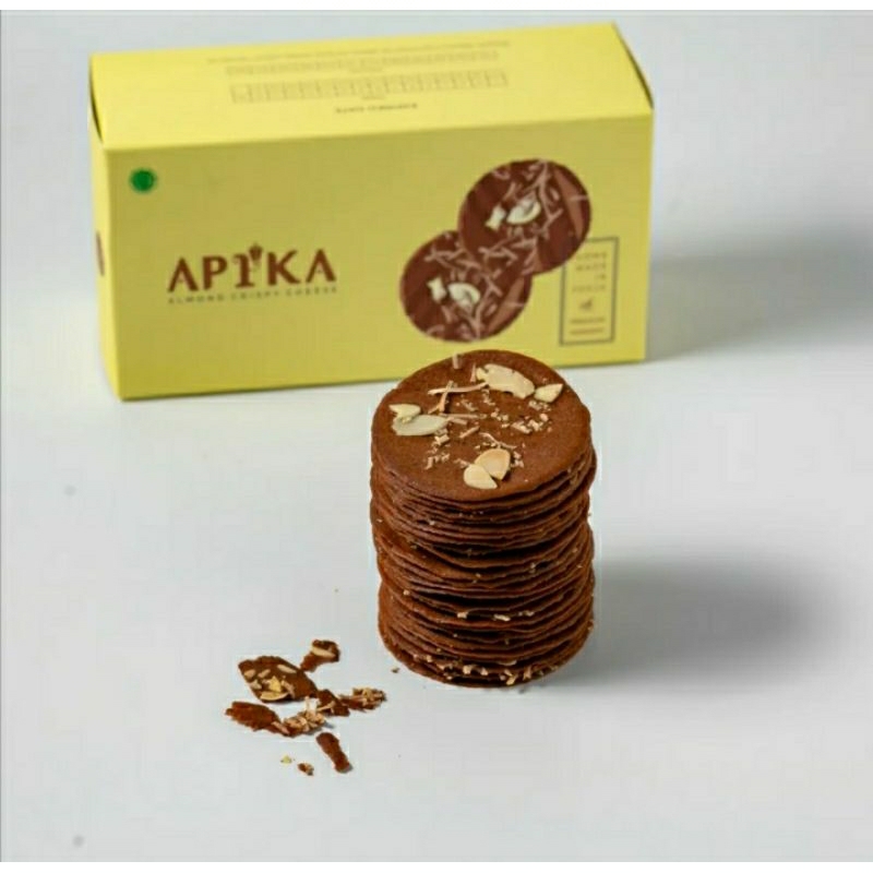 Jual ALMOND CRISPY CHEESE APIKA OLEH-OLEH JOGJA | Shopee Indonesia