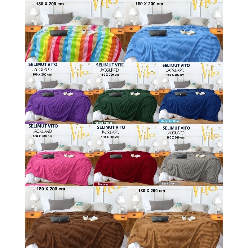 Jual SELIMUT POLOS HOTEL SUTRA KOREA UKURAN 160X200, 180X200 MERK ...
