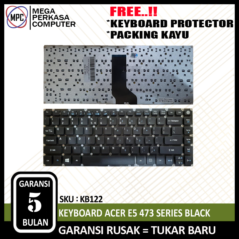 Jual Keyboard Acer Aspire Keyboard Acer E5-473 E5-473G E5-473T E5-473TG ...