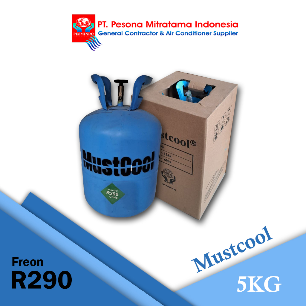 Jual FREON R290 5KG AC SPLIT MUSTCOOL R 290 C3H8 5 KG | Shopee Indonesia