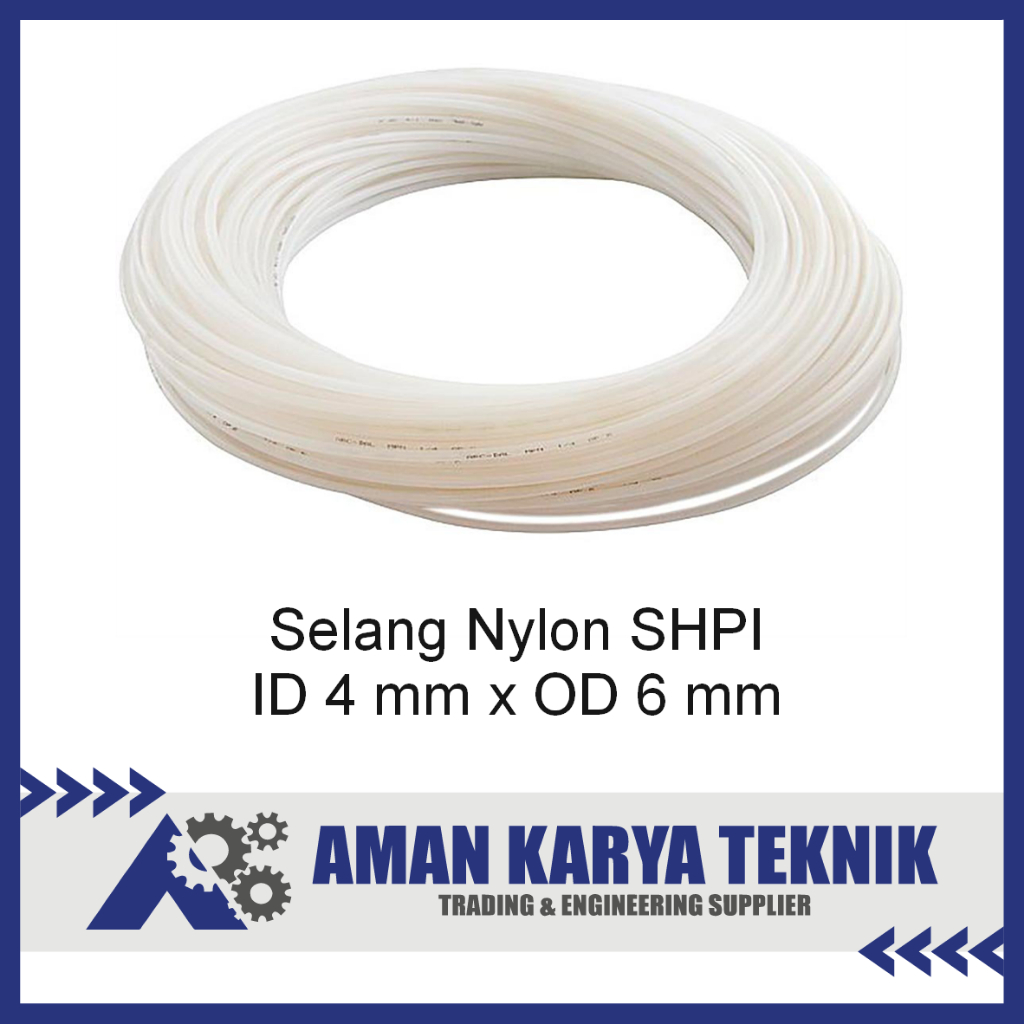 Jual Selang Nylon ( Nylon Tubing ) ID 4 mm x OD 6 mm | Shopee Indonesia
