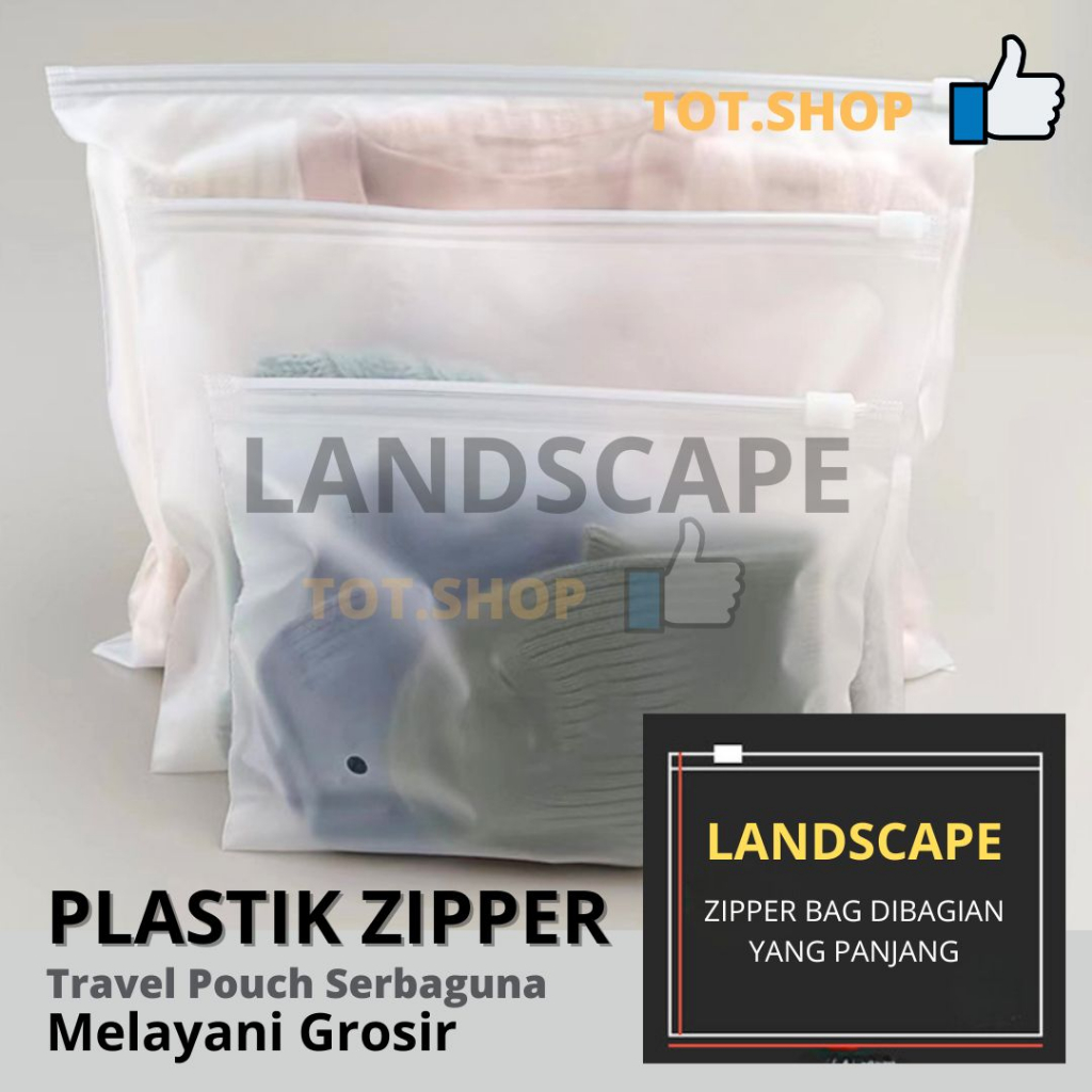 Jual Kantong Plastik Ziplock / Zipper Storage Bag Tempat Penyimpanan ...