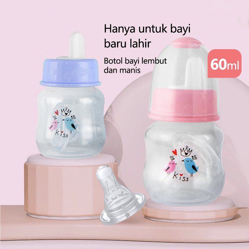 Jual 60ML Dot Nipple FREE Botol Dot Standard Bottle Susu Bayi Sillicone ...