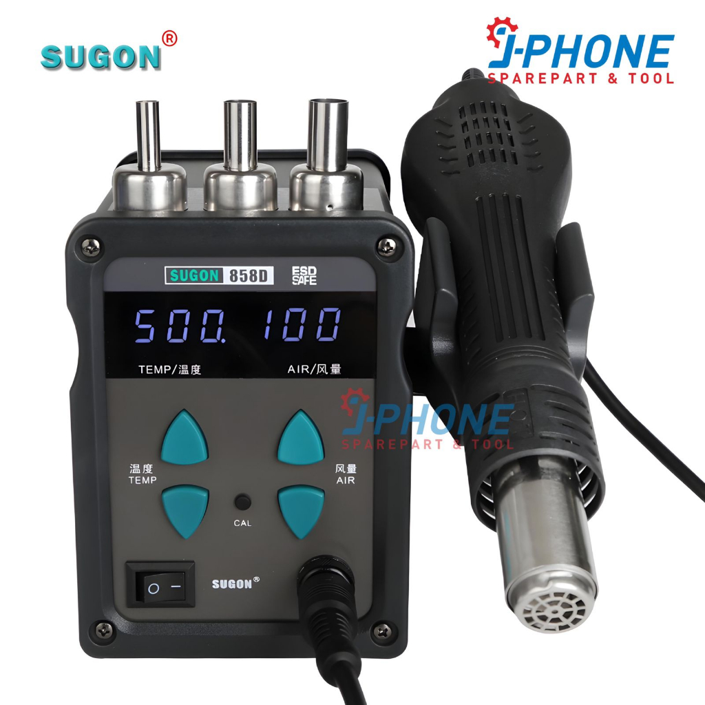 Jual BLOWER SUGON 858D ORIGINAL / SOLDERING HOT GUN AIR REWORK | Shopee ...