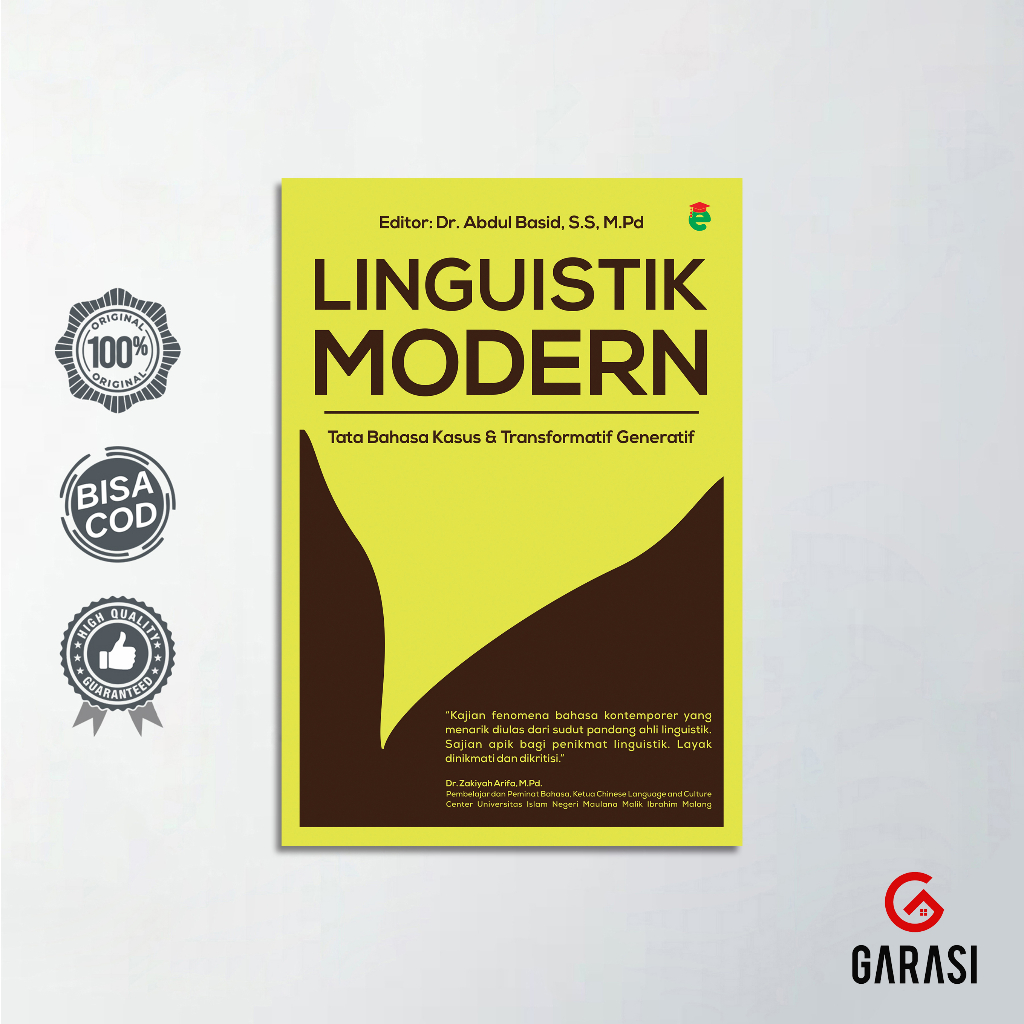 Jual Buku Linguistik Modern : Tata Bahasa Kasus Dan Transformatif ...