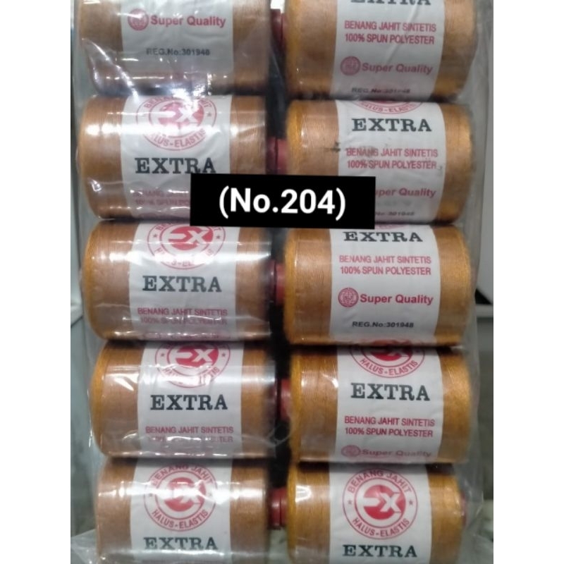 Jual Benang Jahit Jeans / Levis EXTRA - Ukuran 8K 500 Yard | Shopee ...