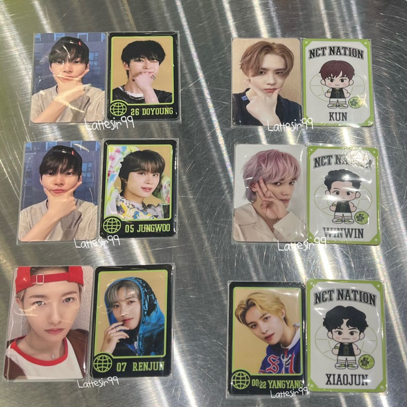 Jual TRADING CARD TC NCT NATION DOYOUNG RENJUN KUN TAEYONG YANGYANG ...
