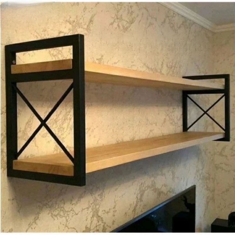 Jual Rak Dinding Besi Minimalis Serbaguna Tempel Tembok | Shopee Indonesia