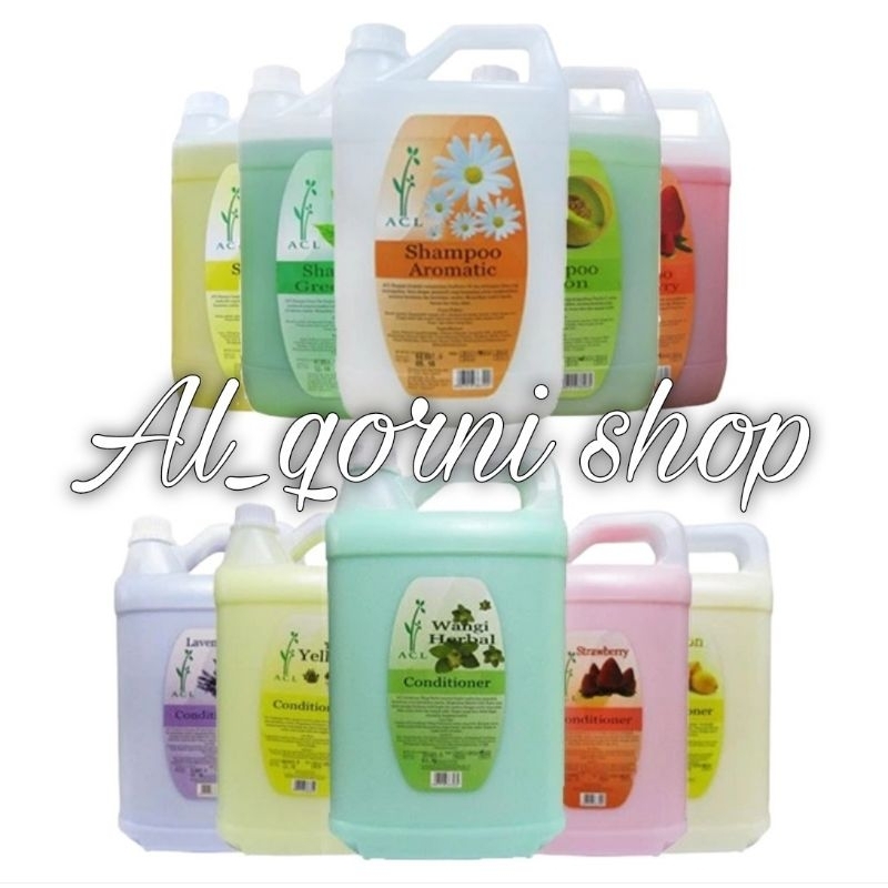 Jual ACL Shampoo / Conditioner 5000ml / 5 Liter Shampo / Condisioner ...