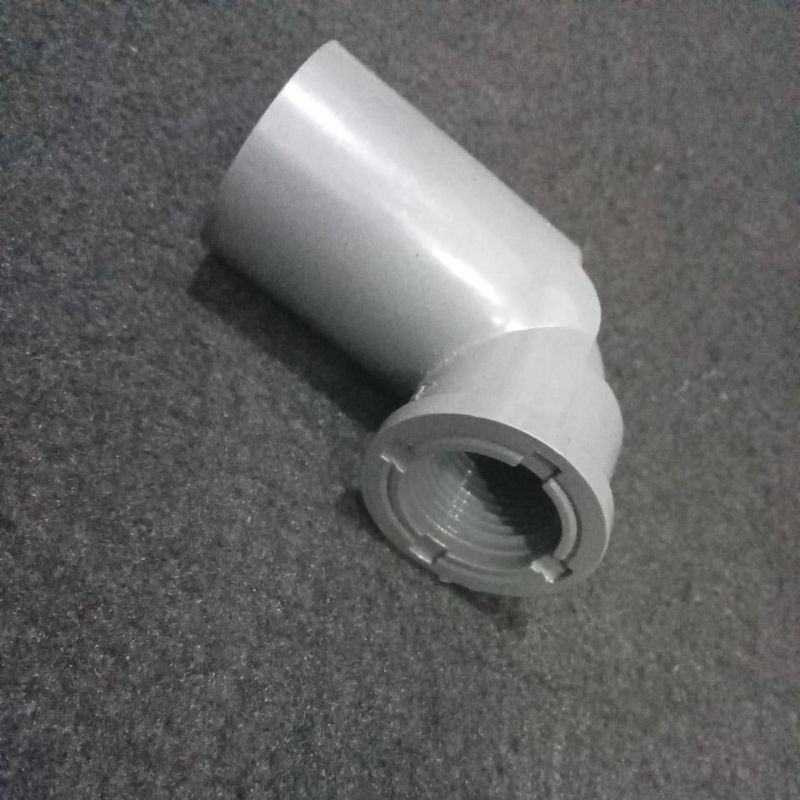 Jual sambungan fitting pipa pvc rucika Aw knie /elbow /L drat dalam 1/2 ...